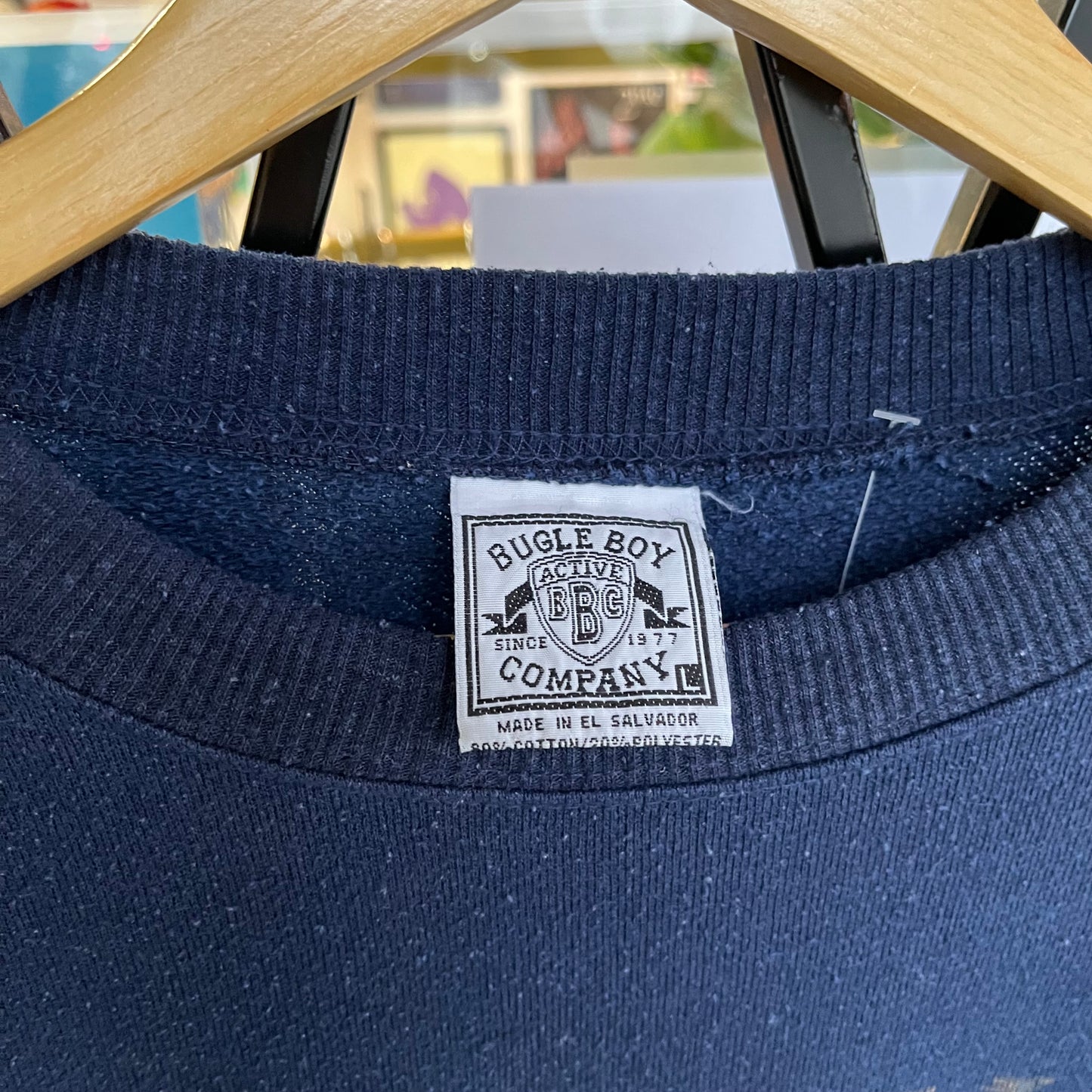 Vintage Bugle Boy Trout Fishing Crewneck - Size L – What's Good? Vintage